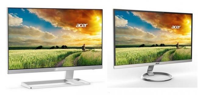 Se você precisa de um monitor sem bordas, a Acer tem dois para você ...