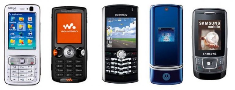 Cinco celulares que marcaram o ano 2006 | TargetHD.net