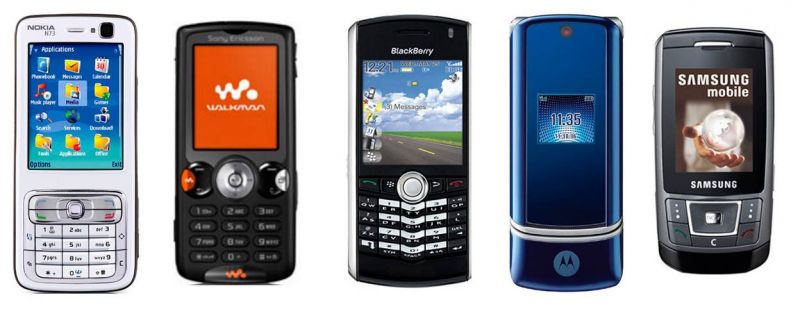 Cinco celulares que marcaram o ano 2006 | TargetHD.net