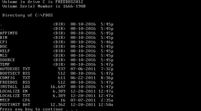 FreeDOS, o ‘open source’ que mantém viva a computação clássica ...