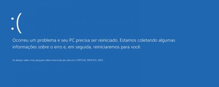 Os 20 anos da Tela Azul da Morte (e a Microsoft não consegue se livrar ...
