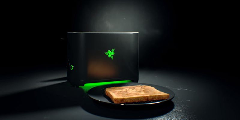 Razer Toaster, a torradeira de mentira vai virar realidade | TargetHD.net
