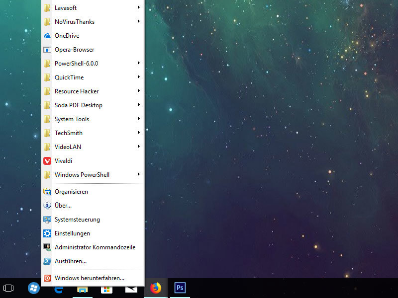 Como usar o Menu Iniciar do Windows XP no Windows 10 | TargetHD.net