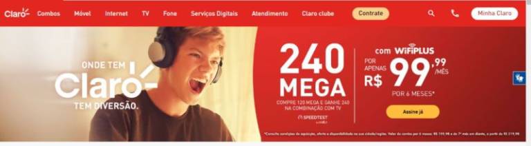 Claro net virtua oferece internet em dobro em março de 2020 | TargetHD.net