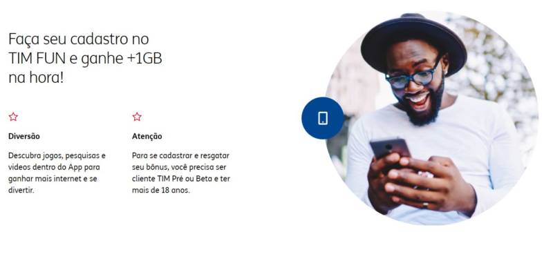 TIM Fun: internet de graça ao ver publicidade | TargetHD.net