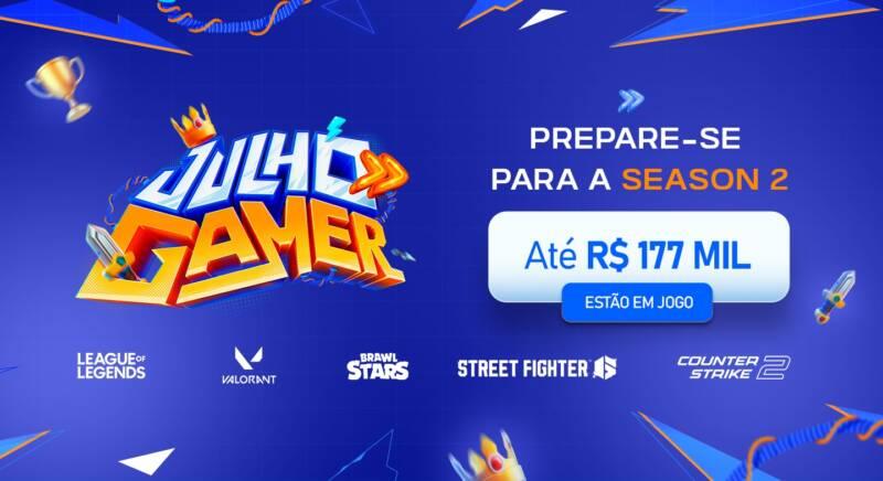 Vem aí o Julho Gamer da KaBuM!. Um mês de campeonatos! | TargetHD.net