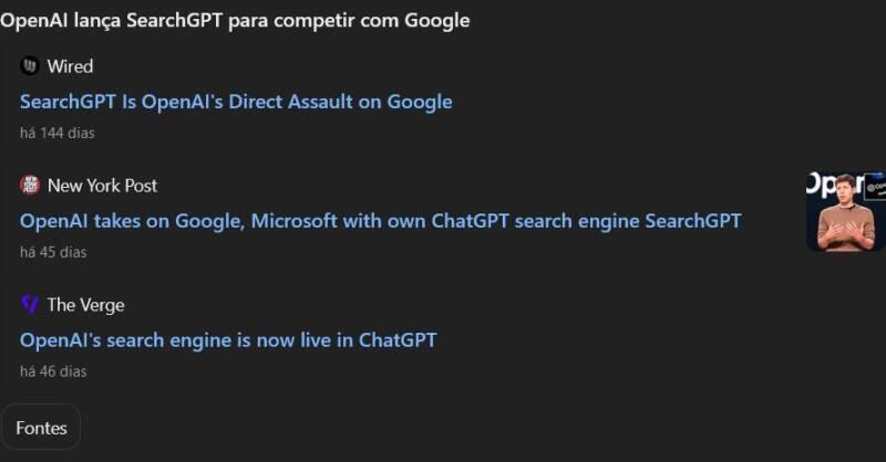 Como usar o SearchGPT dentro do ChatGPT | TargetHD.net
